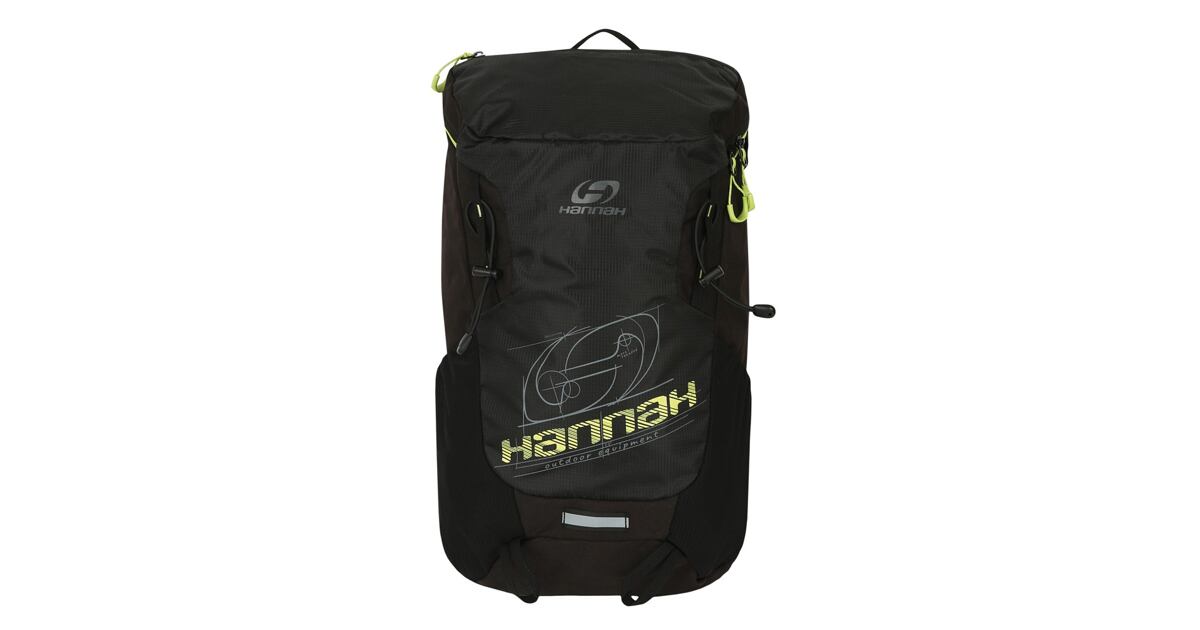 Batoh HANNAH RAVEN 28, anthracite (lime green tp) - Hannah