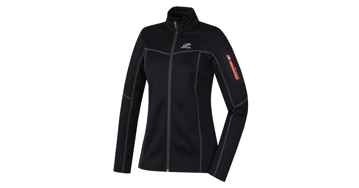 Dámská mikina HANNAH THEA, anthracite (coral) - Hannah