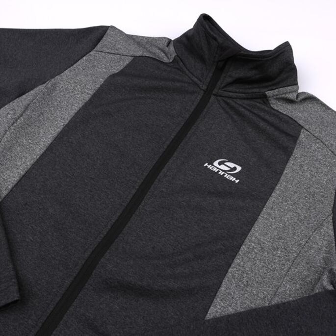 Dámská mikina HANNAH NALA, dark gray mel/light gray mel - Hannah